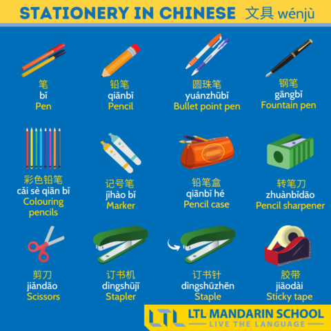 Chinese School Vocabulary // Grammar, Subjects (& Much More)